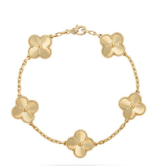 Van Cleef & Arpels | Jewelry | Van Clef Arpels 8k Yellow Gold Vintage ...